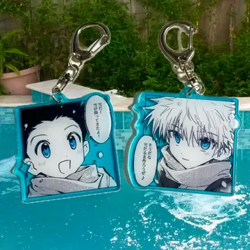 Hunter×hunter Killua Gon unofficial acrylic keycharm wts #헌터헌터,#헌터x헌터 ...
