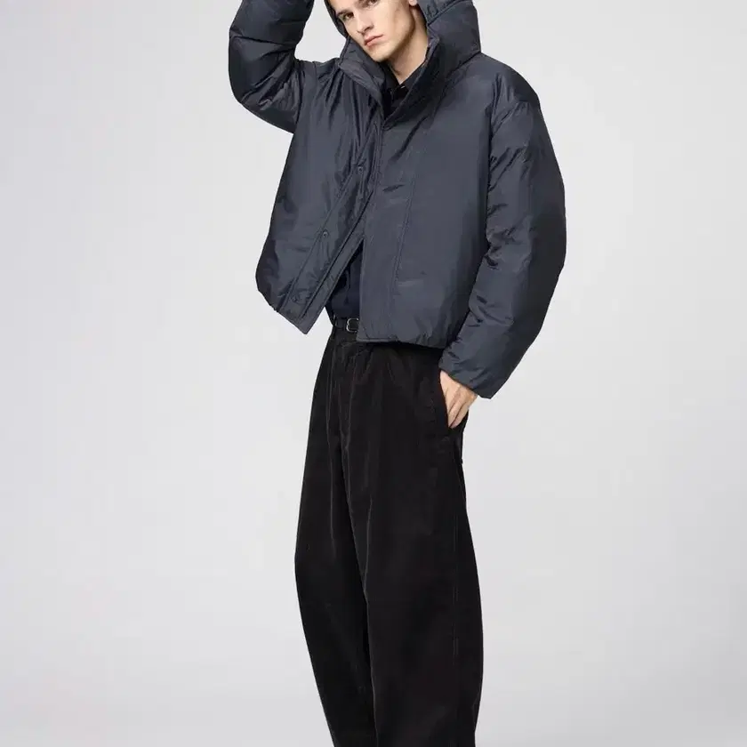Uniqlo U 25FW Puff Tech Parka Padding Dark Gray / XXL #르메르,#Uniqlo,#다운 ...