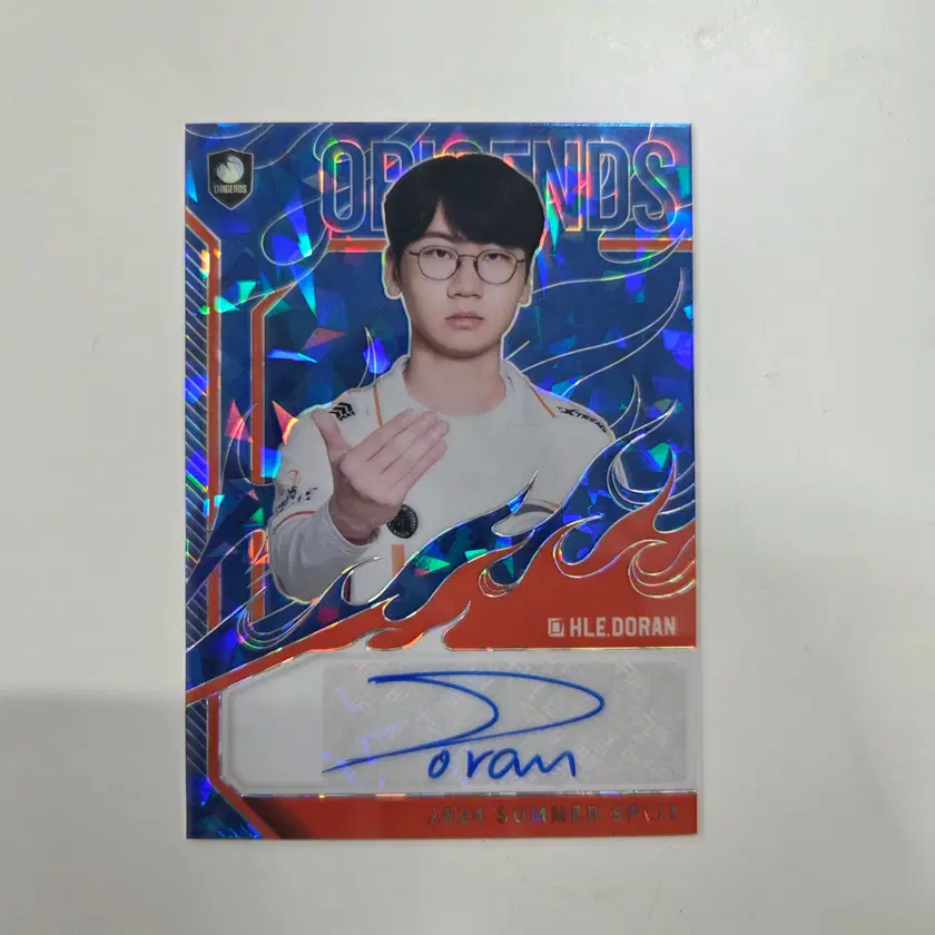 BUFFUN Hanhwa Life HLE Doran Autocard 25 Limited #도란,#한화생명e스포츠,#도란카드 ...