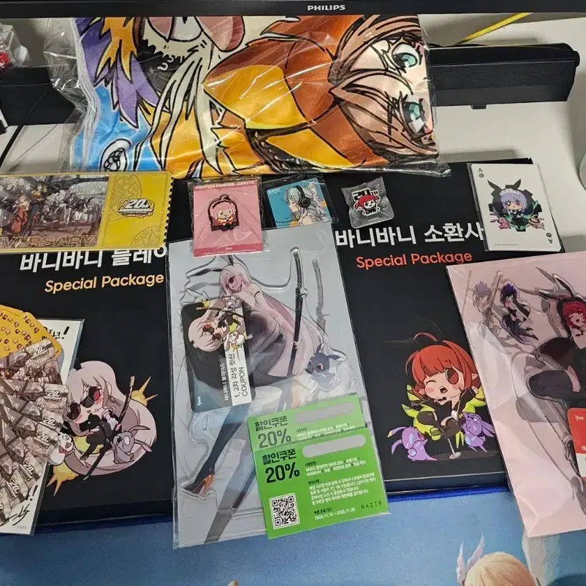 Dungeon Fighter Bunny Bunny Blade + Summoner Acrylic Stand on Bunjang ...