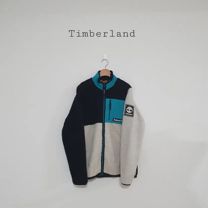 TIMBERLAND | 팀버랜드 No.25122010 Timberland Color Block Fuzzy Fleece ...
