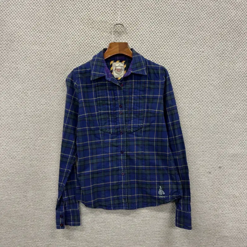 BEANPOLE | 빈폴 Beanpole Casual Cubic Logo Frill Long Sleeve Shirt 85 ...