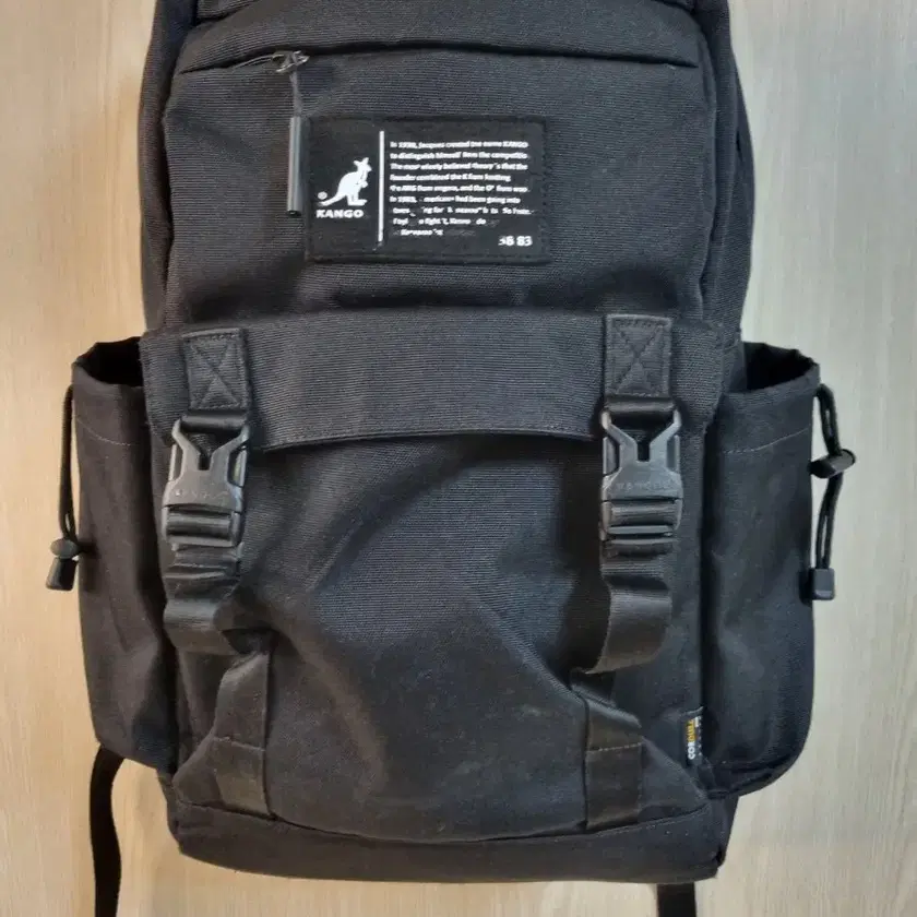 KANGOL | 캉골 Kangol black backpack bag on Bunjang Global Site.