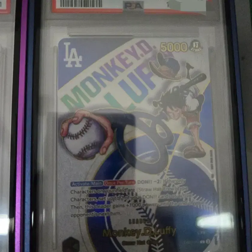 ONEPIECE | 원피스 Onepiece Luffy LA Dodgers Collaboration Card on Bunjang ...