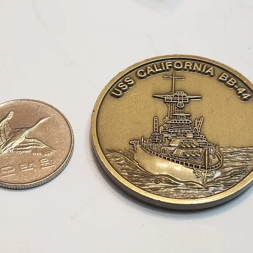 Coin, USS California BB-44 Commemorative Coin on Bunjang Global Site.