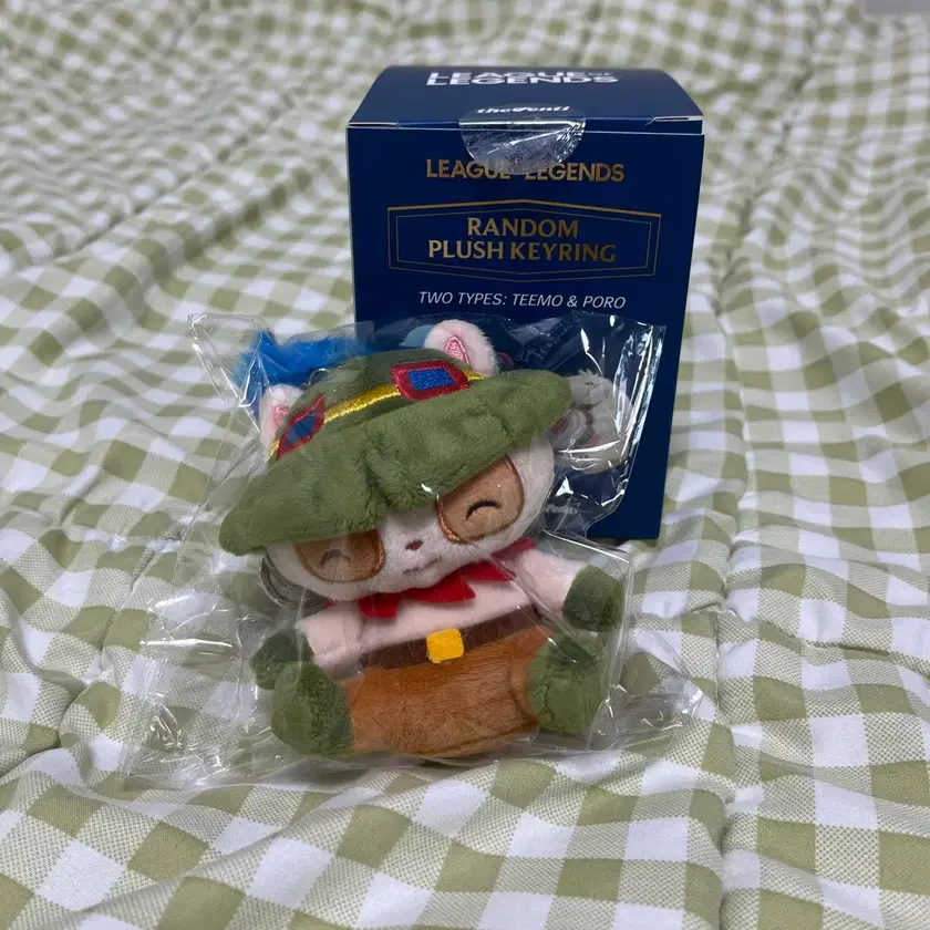 League of Legends LoL The Venti Collaboration Teemo Doll Keyring #더벤티티모 ...