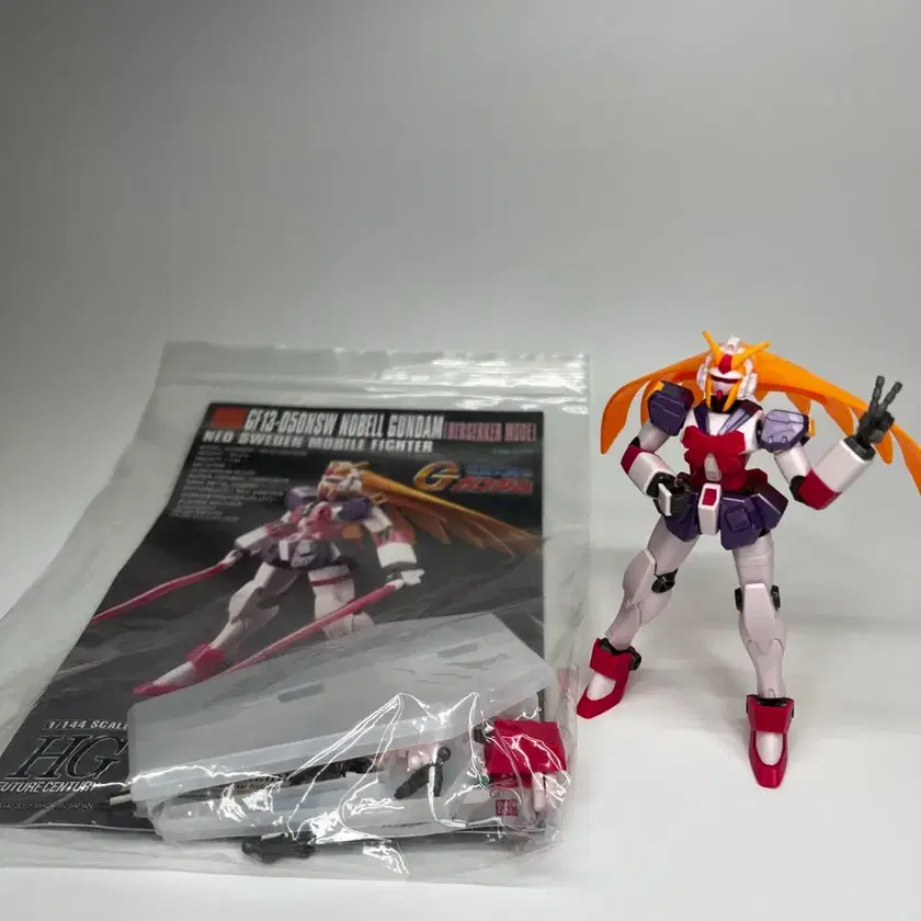 HG Nobel Gundam Berserker Mode 1/144 Plastic Model Kit (Pre-assembled ...