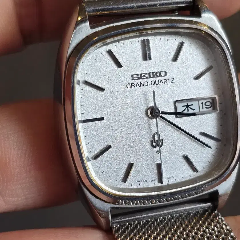 SEIKO | 세이코 Seiko Grand Quartz TV Vintage Watch Mesh Band on Bunjang ...