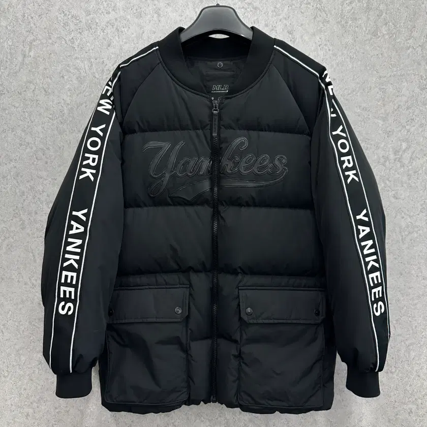 MLB 100 Mlb New York Yankees Men's Loose Fit Duck Down Padding on ...
