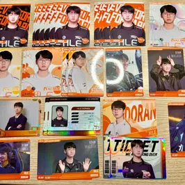 T1 Doran photocard buffun China poca T1 Worlds uniform jacket jersey ...