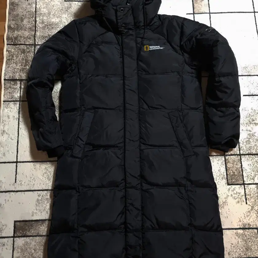 National Geographic Black Long Padding Duck Down Padding Size L on ...