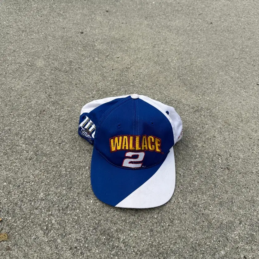 vintage wallace miller lite nascar cap #빈티지모자,#레이싱,#레이싱모자,#레이싱캡 on ...