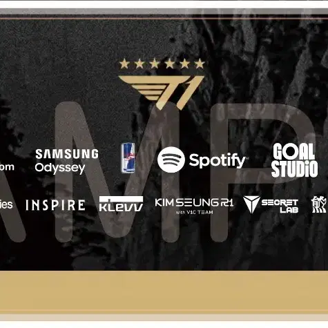 T1 Team Sponsor Logo Gaming Pad on Bunjang Global Site.