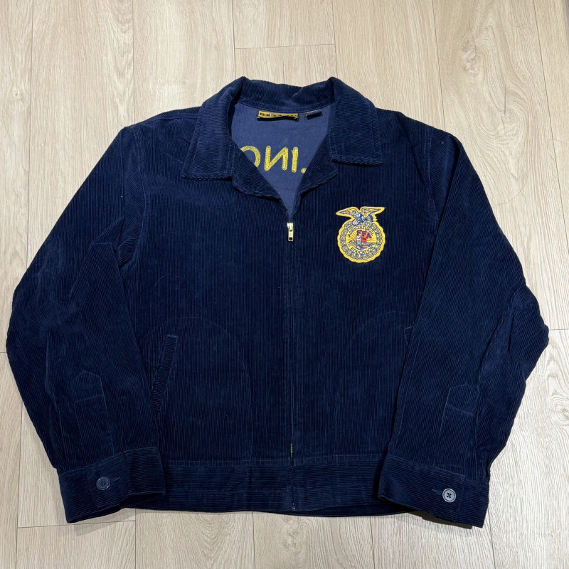 FFA Corduroy Jacket 100-44 Original Navy Work Vintage Jacket #워크자켓,#FFA ...