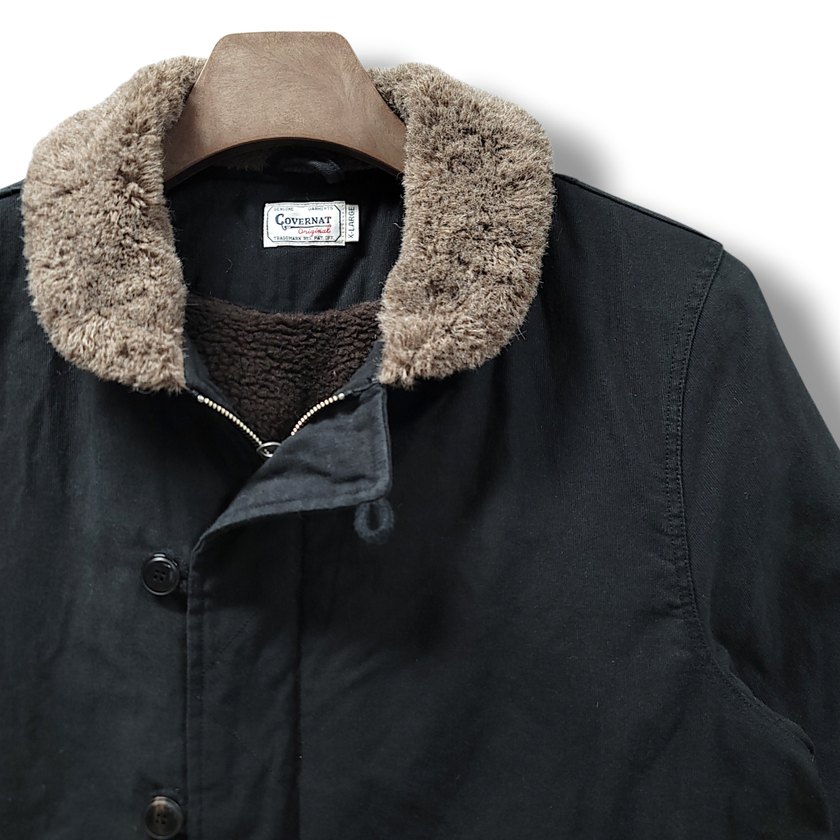 [XL] Covernat Original Black Deck Jacket #커버낫,#커버낫자켓,#커버낫후리스,#커버낫플리스,#덱 ...