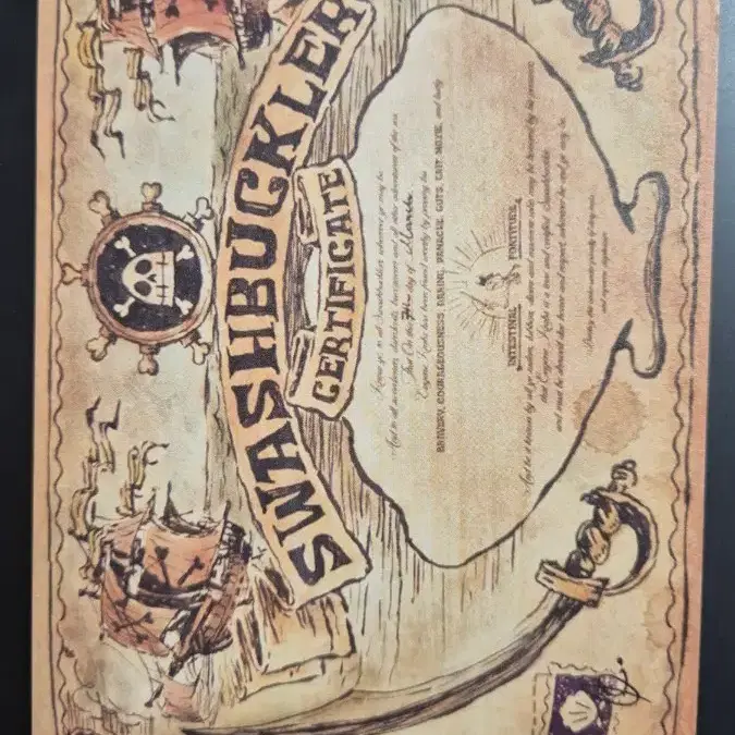 SpongeBob SquarePants Movie Swashbuckler Certificate Postcard on ...