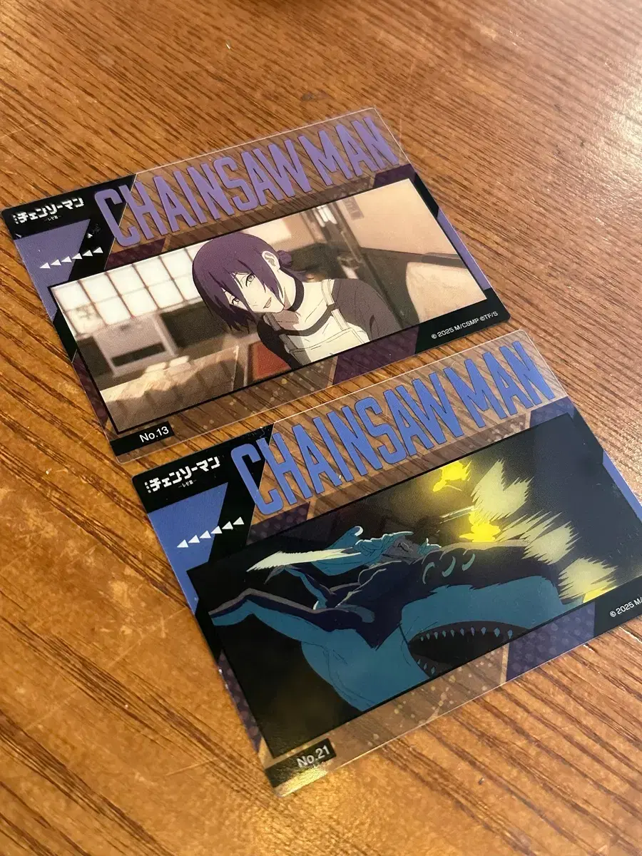 Chainsaw Man Reze Arc Clear Card Reze Beam Set