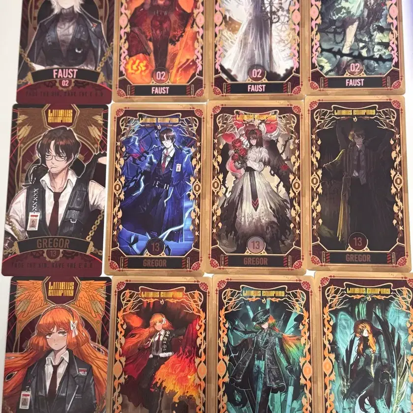 Limbus Company Arcana Card Faust Gregor Ishmael sell on Bunjang Global ...