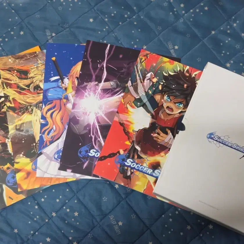 Soccer Spirits Limited Edition Illustration Book on Bunjang Global Site.