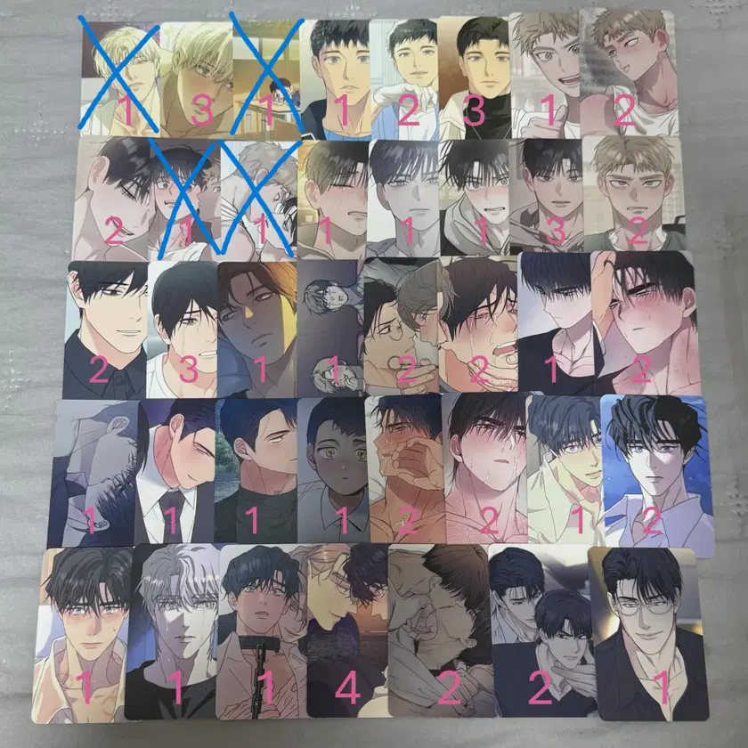2 sheets) Backlight Hongsil Quest Saebyu Saegugang Ppeoeopna Payback ...