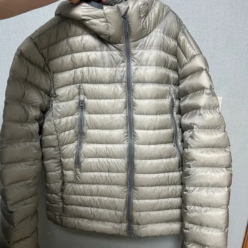 Musinsa City Leisure Shear Lip Stock Lightweight Padding 2XL Light Gray ...