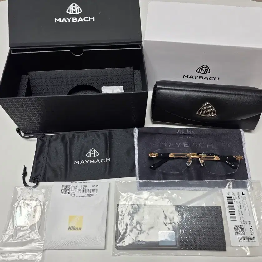 Maybach THE I DEALIST Rimless Glasses + Nikon XenS Photochromic Lenses ...