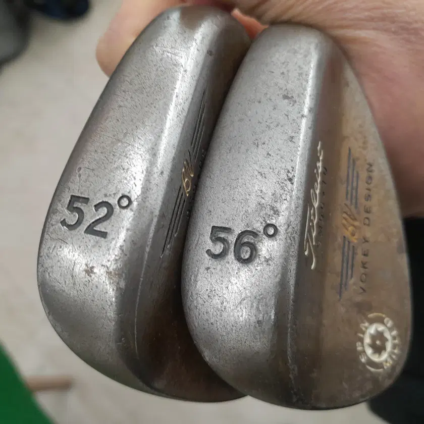 Titleist Spinmilled 52-degree 56-degree Steel S200 Wedge Set on Bunjang ...