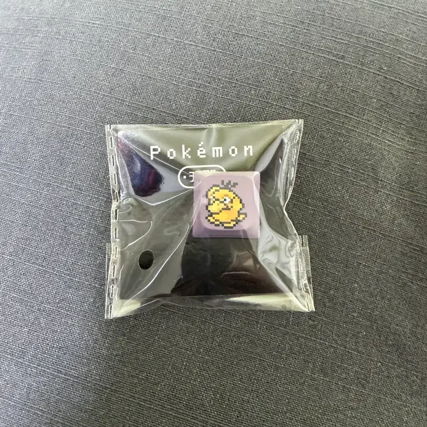POKÉMON | 포켓몬스터 CU Pokemon Valentine Keycap Pixel Psyduck on Bunjang ...