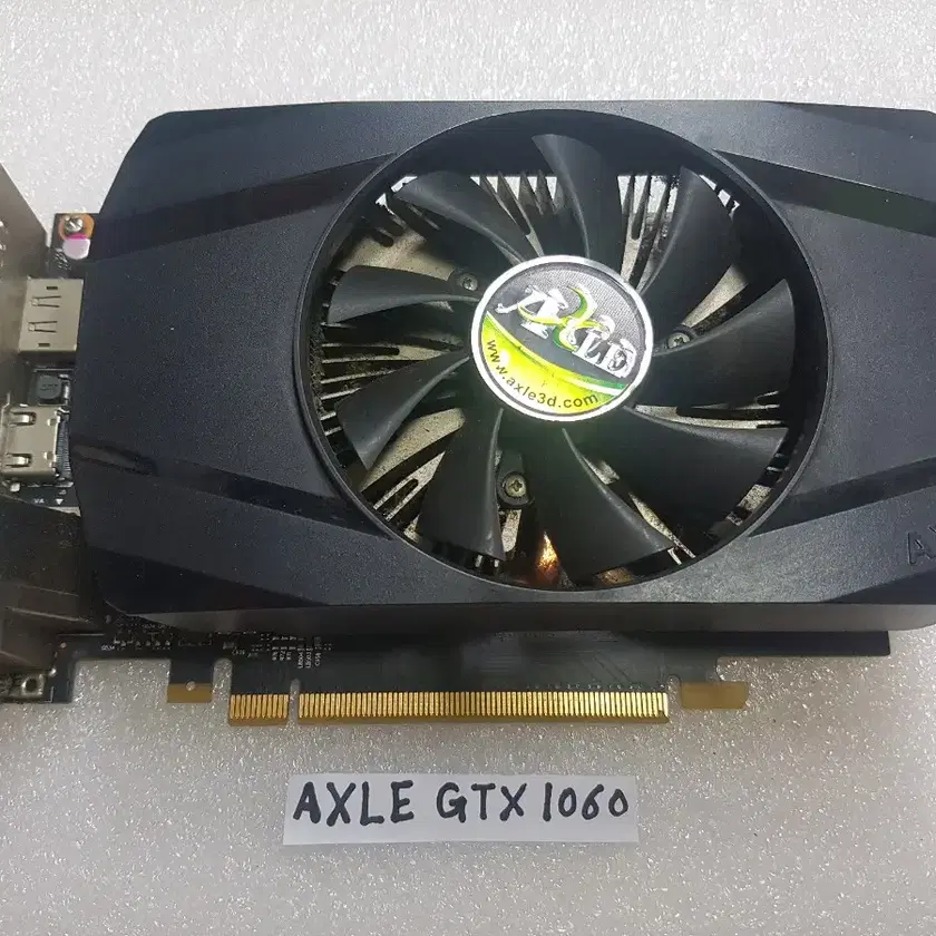 AXLE GTX 1060 graphics card #지포스,#그래픽카드,#VGA,#AXLE,#GTX1060 on Bunjang ...