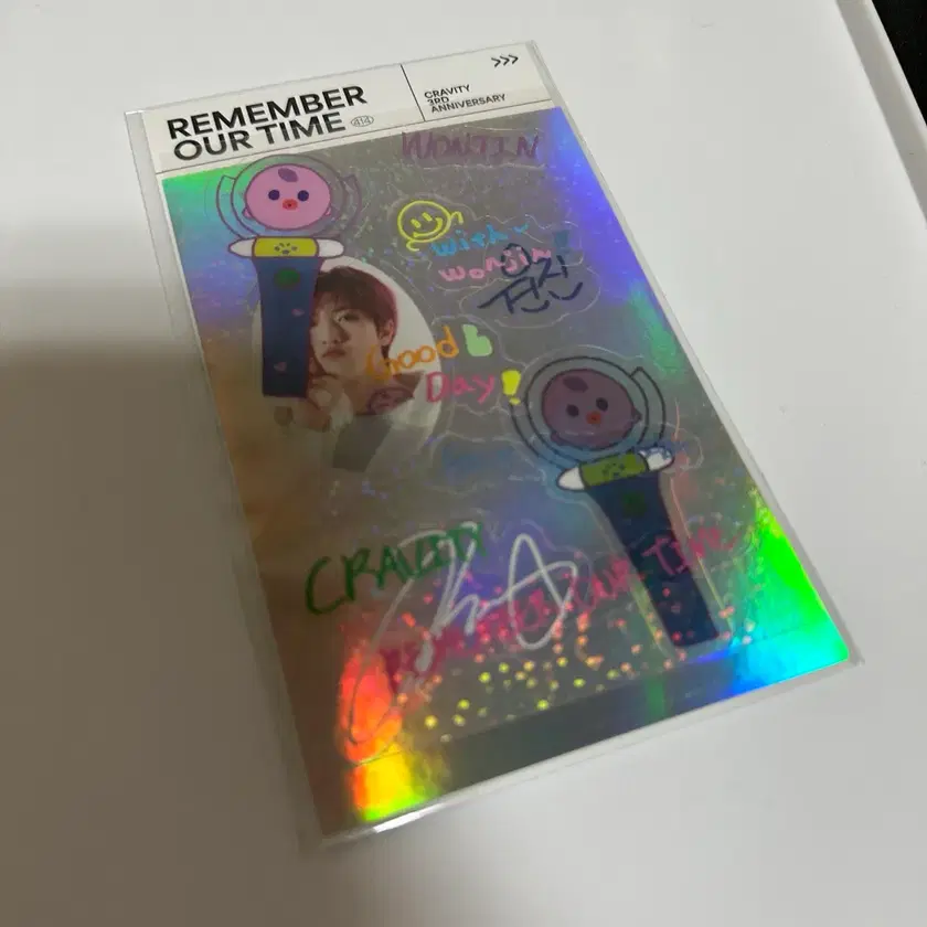 Cravity Wonjin Rememboong Deco Sticker #크래비티,#크래비티응원봉,#크래비티리멤봉,#크래비티원진 ...