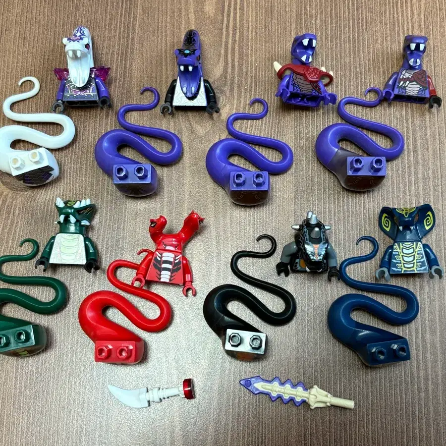 Ninjago Snake Types