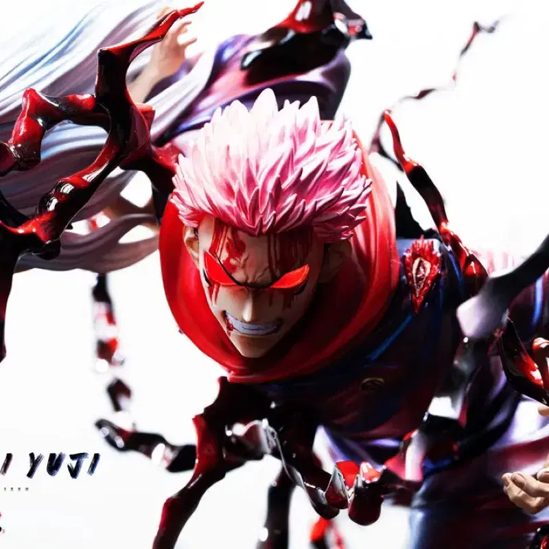 JZF studio Itadori Yuji Jujutsu Kaisen Resin Figure Black Flash Deadly ...