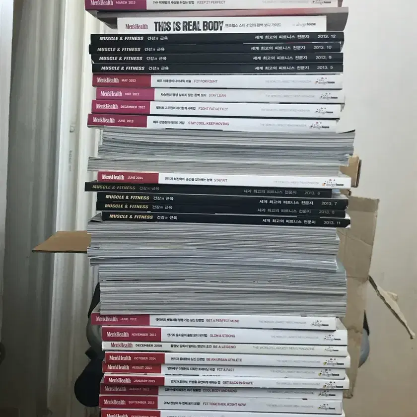 33 issues of health magazines such as Men's Health and Muscle & MaxQ ...