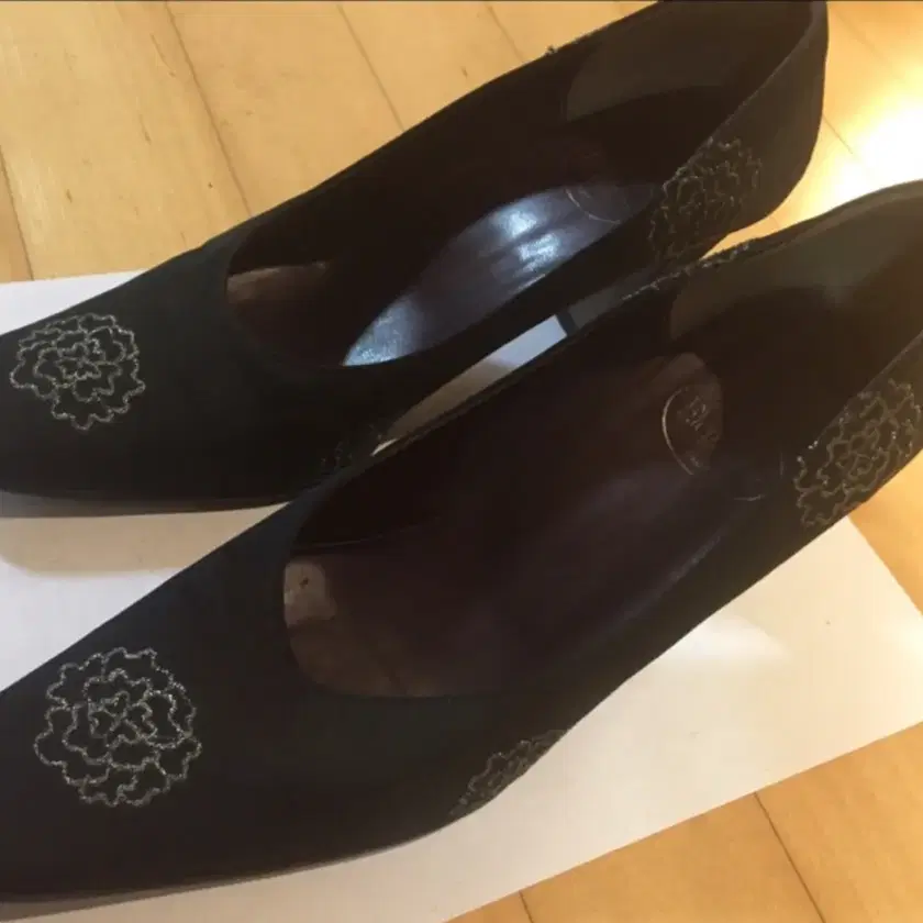 Elegance black shoes (size 240) #240사이즈,#240사이즈구두,#엘레강스,#검정구두240,#굽7 ...